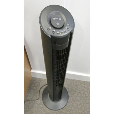 42 Inch Oscillating Tower Fan with Remote - 3 Speed Settings & Auto ...