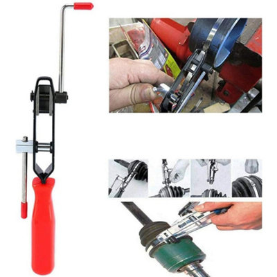 42 Pcs Universal CV Boot Clamp Tool Kit with Stainless Steel Clamps for ...