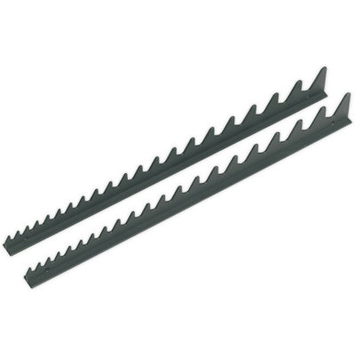 425mm 20 Spanner Sharks Teeth Tool Rack - Drawer Strip Tidy Management ...