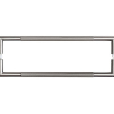 425mm Gun Metal Linear Knurled Pull Handle for Stylish Interiors - Door ...