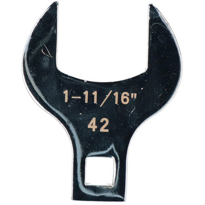 42mm 1 11/16" Crowfoot Wrench 1/2" Drive Crows Feet Spanner for Torque ...