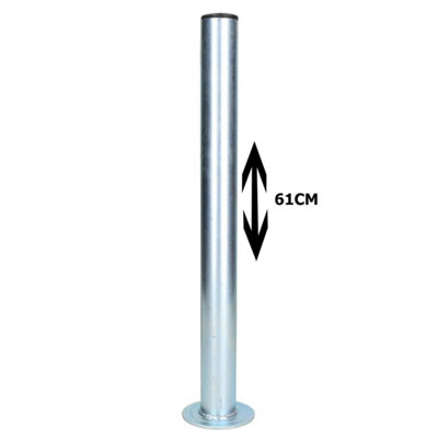 42mm Prop/Drop Stand with Clamp 610mm long for trailer / Jockey prop