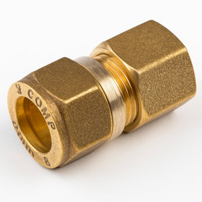 42mm x 1 1/2" Compression x Female Iron Coupling J601 (DZR) - Brass ...