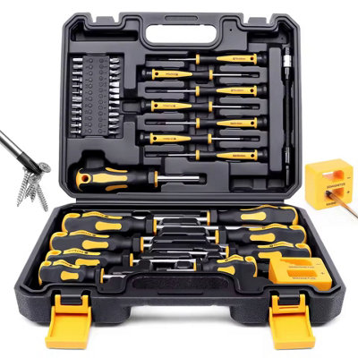 43 in 1 Universal Screwdriver Set with Magnetic Bits for Electronics ...