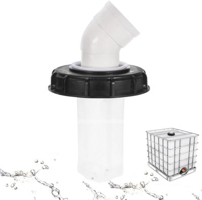 45 degrees IBC Tank Lid with Washable Nylon Filter for 1000L IBC ...