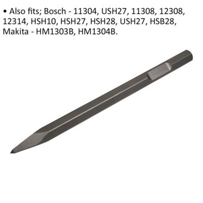 450mm Impact Breaker Point - Bosch 11304 & Other Models - Demolition ...