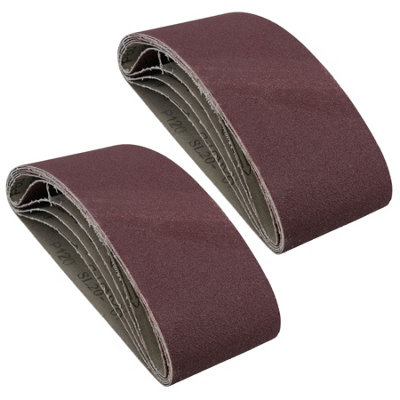 457mm x 75mm Mixed Grit Durable Abrasive Sanding Power File Belts ...