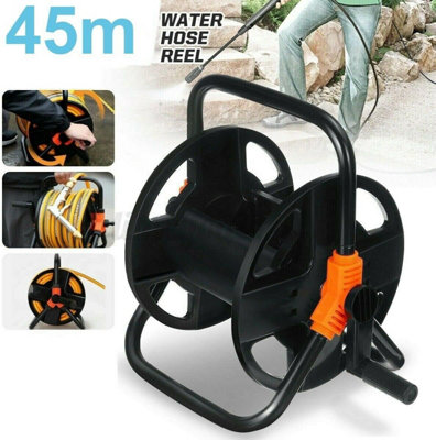 45M Portable Hose Reel Free Standing Garden Water Pipe Rust Proof