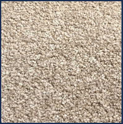 4658 Rodeo Drive Plain Cream Felt Backing Carpet, 10mm Twist Pile ...