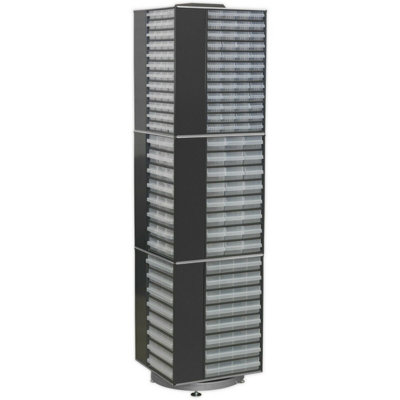 470 x 470 x 1760mm 320 Drawer Rotating Storage Cabinet -Small Part ...