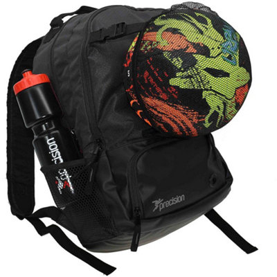 47x26x36cm Sports Back Pack & Ball Holder - BLACK/GREY 44L Training Gym ...