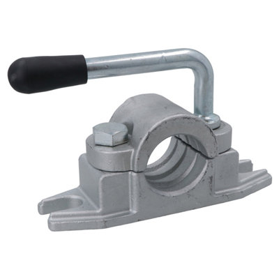 48mm Heavy Duty Cast Clamp (Ribbed) for Jockey Wheels and Prop Stands TR021