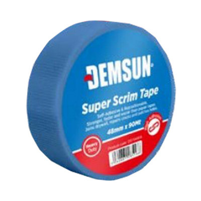 48MM X 90MM BLUE SCRIM TAPE...