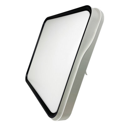 48W LED Square Ceiling Light CCT Color Changing 6500K 3000K 3 in 1,5500 ...