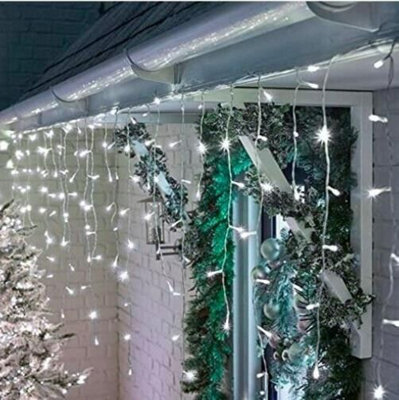490 LED Icicle String Lights - Indoor & Outdoor Use