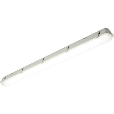 4ft IP65 Indoor/Outdoor Batten Light - 22.6W Cool White LED - Frosted ...