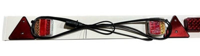 4FT LED Trailer Board Lighting Rear Lamps Indicator 12V 5 Metres 7 Core ...