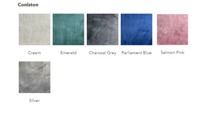 4ft Small Double Cream Coniston Plain Design 54inch Floorstanding Headboard