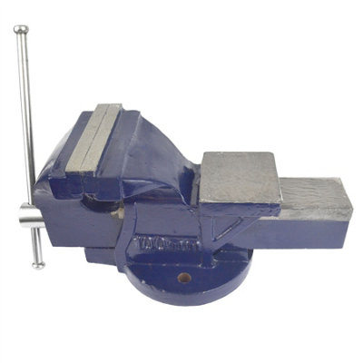 4in (100mm) Base Vice Table Vice Jaw Clamp Fixed Base Workshop Bench