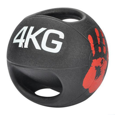 4kg Medicine Ball with Dual Handles for Strength Core and Functional ...