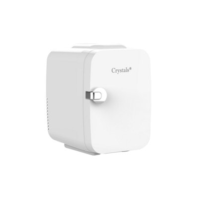 4L Mini Fridge Portable Cooler and Warmer Ice Box Table Top Bedroom ...