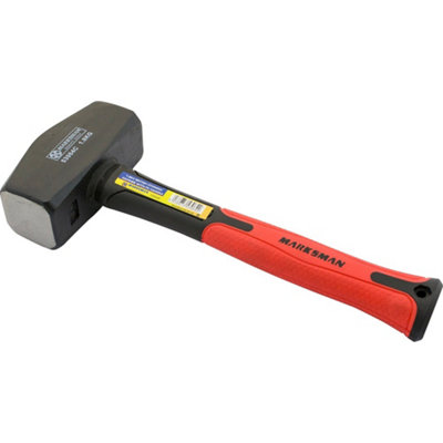 4LB STONING HAMMER FGB HANDLE SHORT HANDLE COMFORT GRIP FIBREGLASS ...