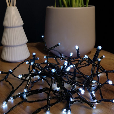 4m Battery Operated Indoor Outdoor Christmas String lights with 80 ...