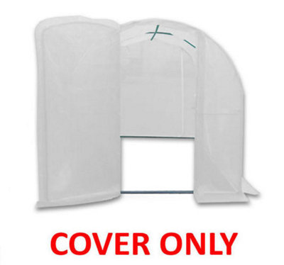 4m x 2m (13' x 7' approx) Pro+ White Polytunnel Replacement Cover