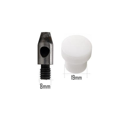 4mm Multi-Layer Hole Cutter Punch Dies Set with Plastic Base for Green ...