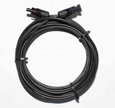 4mm Solar PV Cable with Waterproof Solar Connectors H1Z2Z2-K Double ...