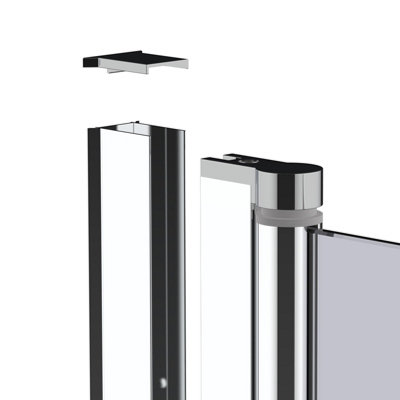4mm Thickness Toughened Safety Tempered Grey Glass Shower Screen