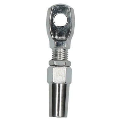 4mm Wire Cable Rope Eye Rigging Terminal Swageless DIY Fitting ...