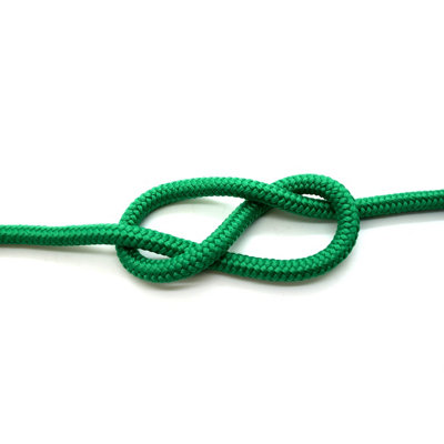 4mm x 10 metres / 32.8 ft of Green Polypropylene Rope, Solid Braided ...