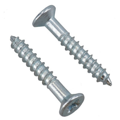 4mm x 25mm PZ2 Drive Countersunk Wood Chipboard Screws Fasteners 52pc