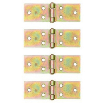 4PC Folding Table Hinges Set with 24 Screws for Collapsible Tables ...