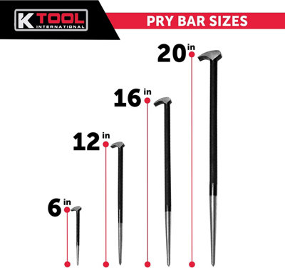 4pc Lady Foot Pry Bar Set - K Tool International