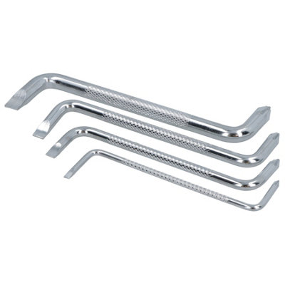 4pc Offset Angle Screwdriver Set Cranked Bent Handle