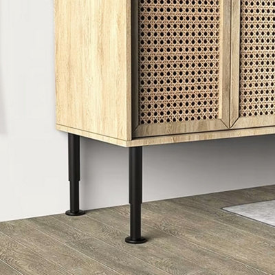 4Pcs Adjustable Metal Furniture Legs for Cabinet or Table Support ...