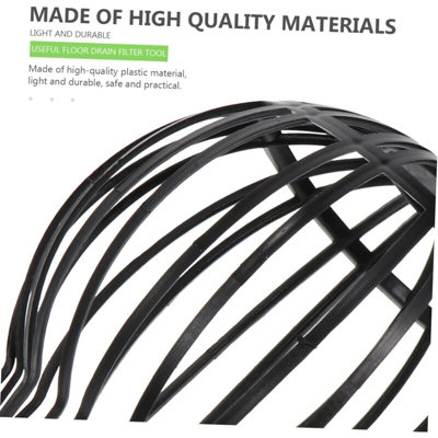 4Pcs Anti Blocking Mesh Cover for Floor Drain Gutter Roof Floor Drain ...