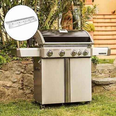 4pcs Gas Grill Heat Shield Plates Stainless Steel Flame Tamer For BBQ