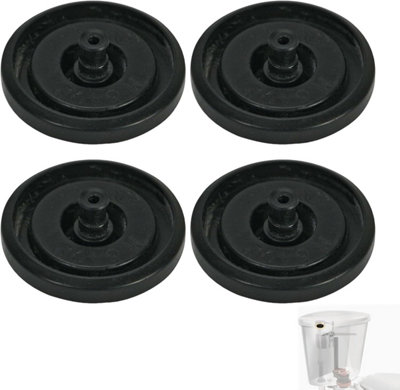 4Pcs Toilet Cistern Float Valve Diaphragm Washer Set/Multi/Pressure ...