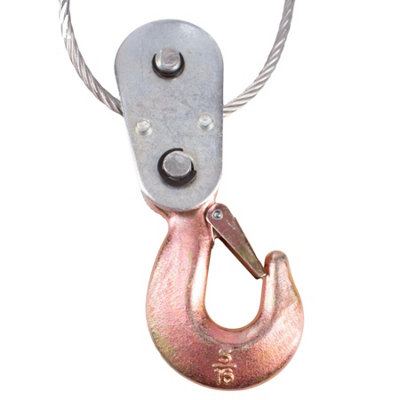 4T TON WINCH PULLER CABLE HAND TURFER FOR CARAVAN BOAT TRAILER HEAVY ...