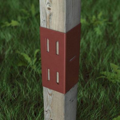 4x 100x100 (4") Fence Post Extender Easy Grip