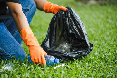 4x 12 Heavy Duty Black Refuse Sacks Bin Liners Household General Waste ...