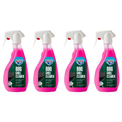 4x Bartoline BBQ Brush Cleaner Fast Acting Oil-Based Grill Remover Tool ...