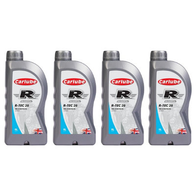 4x Carlube Engine Oil 1L Triple R 20W50 API SB CB Mineral 1 Litre R-TEC ...