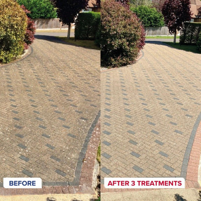 4X Eco Block Paving Patio Decking Cleaner Block Blitz Original 760g 2 ...