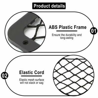 4x Large Storage Net Pocket Camper Van Caravan Organizer Holder