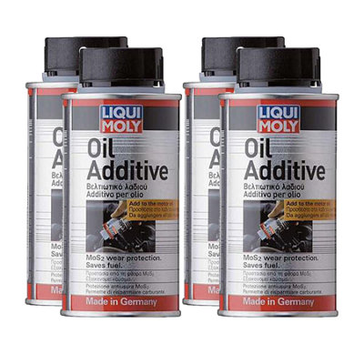 4x Liqui Moly MoS2 Oil Additive 125ml Low-Viscosity Increases Smooth ...