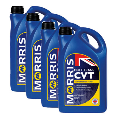 4x MORRIS 5L CVT Transmission Fluid ATF Multitrans CVT Gearbox Oil NS-1 ...